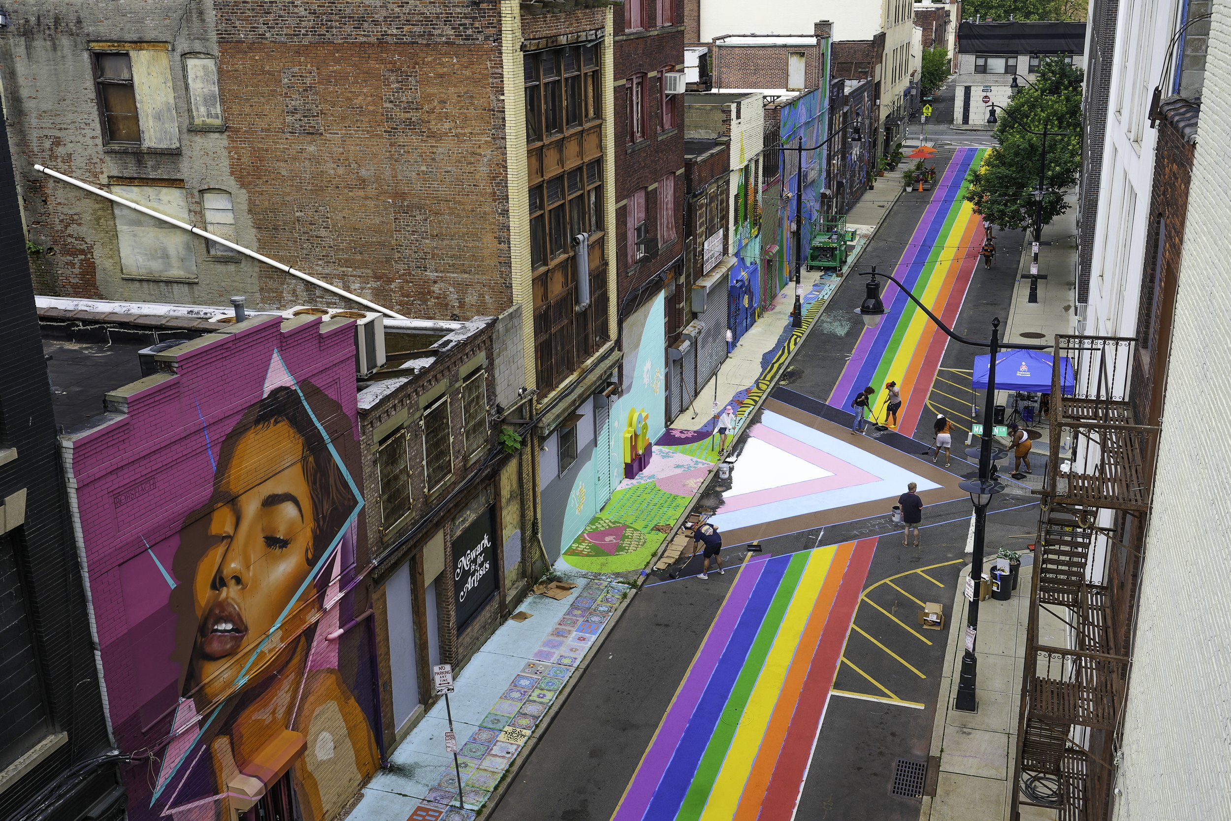 ‘Sound the Rainbow!’ Ground Mural to Be Repainted at Event to Kick Off ...