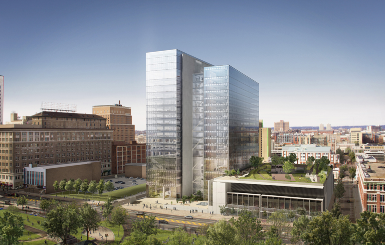 Prudential executive comments on building project and vision of ...