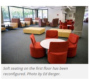 Reconfigured Spaces at Dana Library Aimed at Improving Student ...